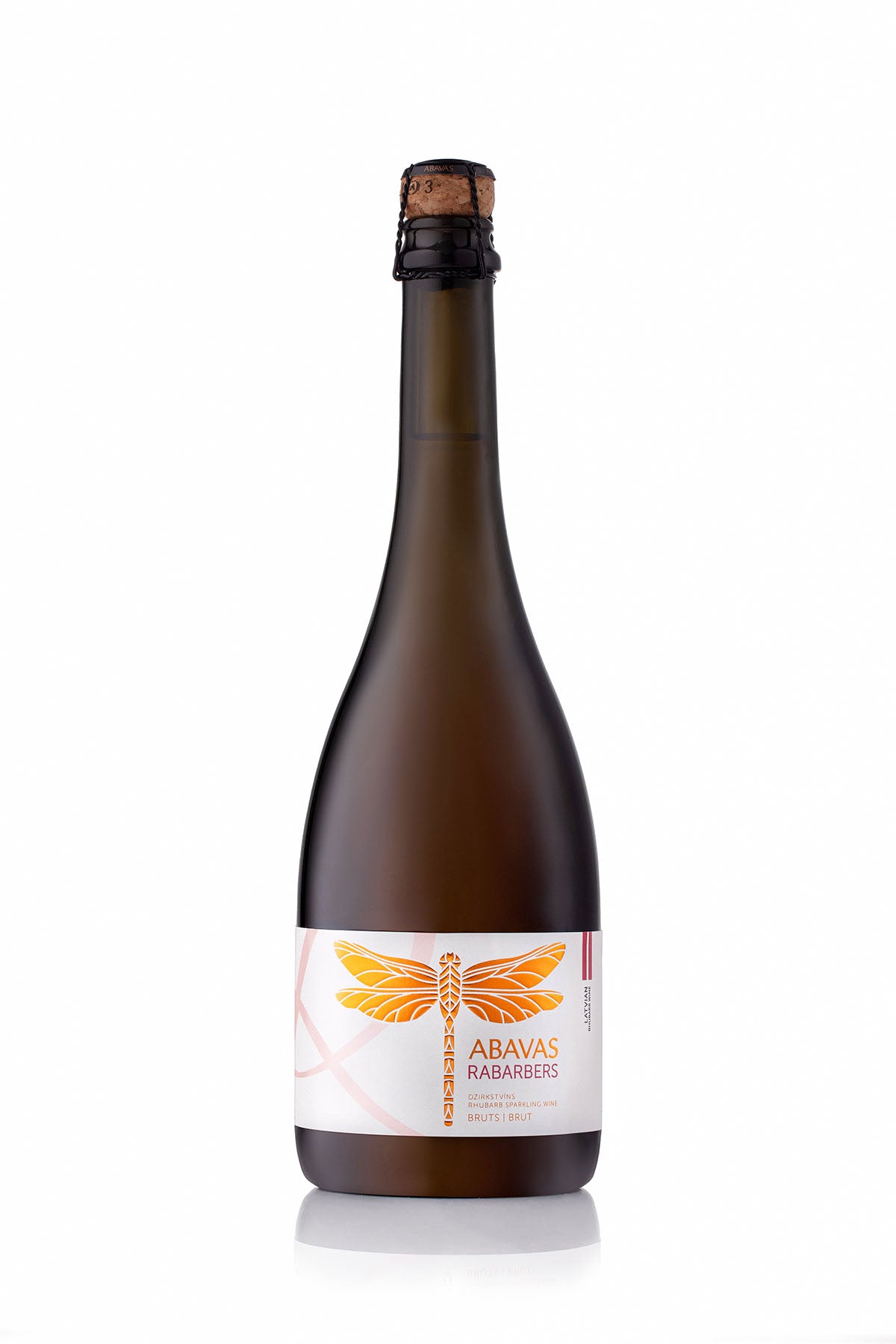 Rhubarb Sparkling wine (dry) – ABAVAS vīna darītava