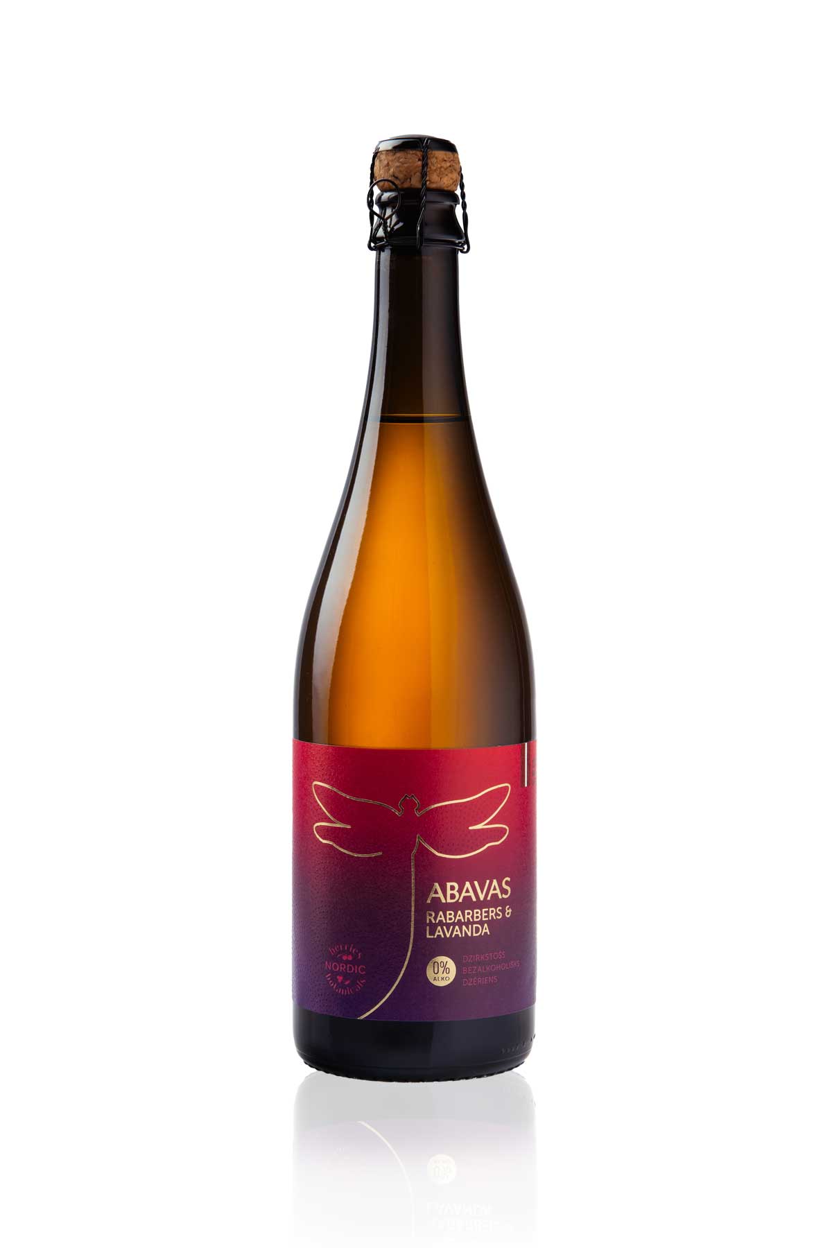 ABAVAS Rhubarb, lavender aperitif – ABAVAS vīna darītava